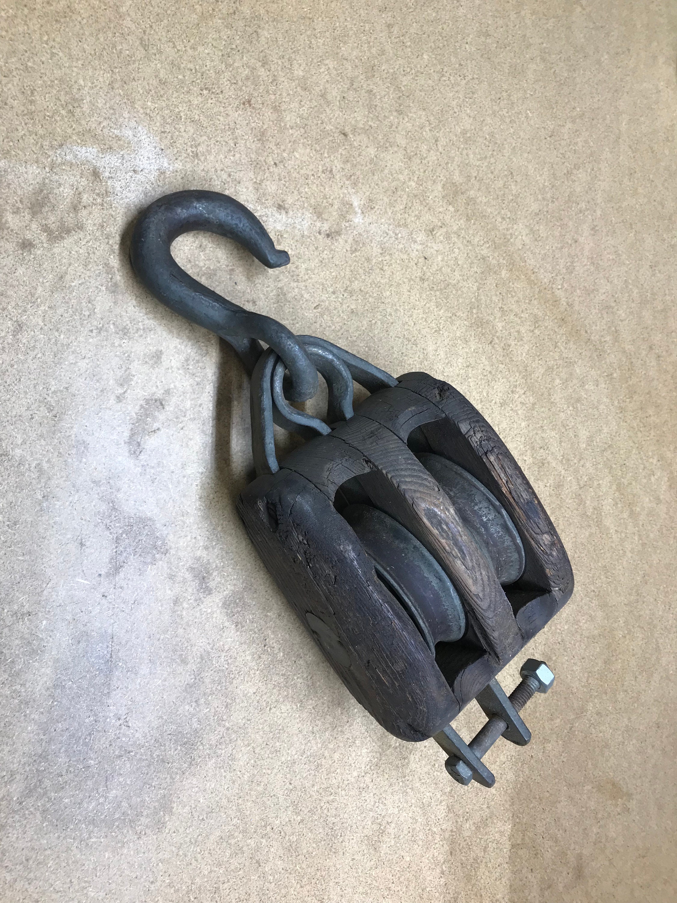 Antique Union Hardware Double Pulley - Etsy