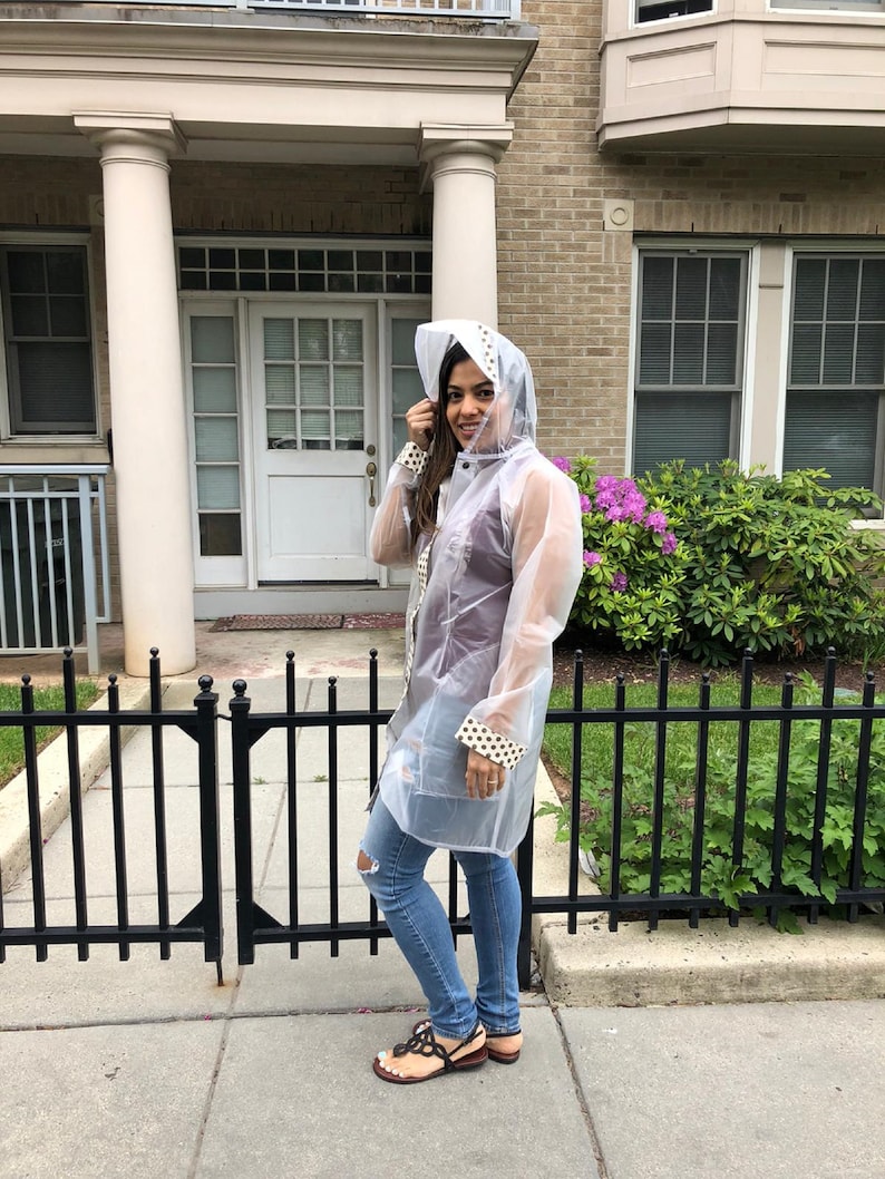 Clear / Transparent Rain Coat, Clear Rain Jacket, Poncho - Etsy UK