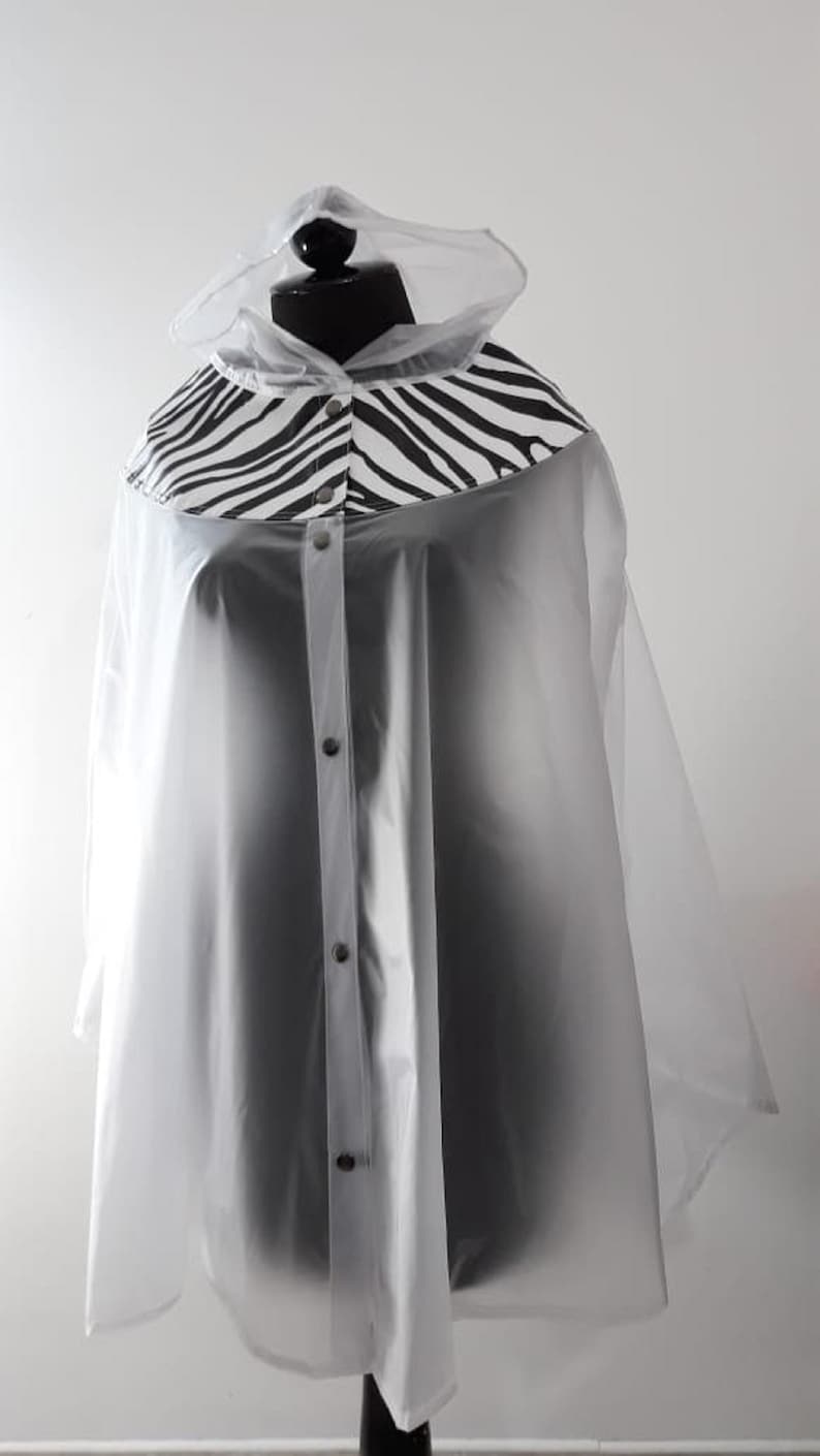 Clear / Transparent Rain Coat, Clear Rain Jacket, Poncho - Etsy