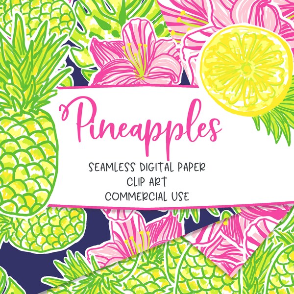 Pineapple Island - Etsy