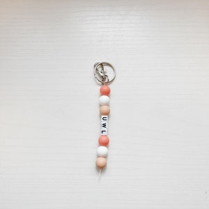 College Keychain Custom College Initials Design High School Senior Gift ...