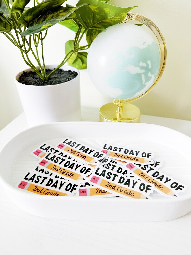 Last Day of School Sticker Pack Waterproof Student Stickers - Etsy