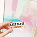 Last Day of School Sticker Pack Waterproof Student Stickers End of ...