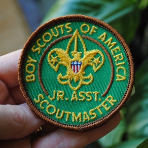 Vintage Junior Assistant Scoutmaster Patch - Boy Scouts of America ...