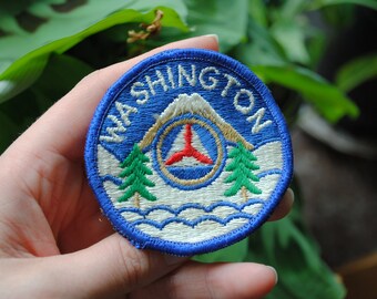 Mount Rainier Patch - Etsy