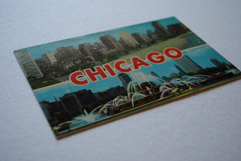 Vintage Chicago Souvenir Postcard - CK. 271 - Split View - IL ...