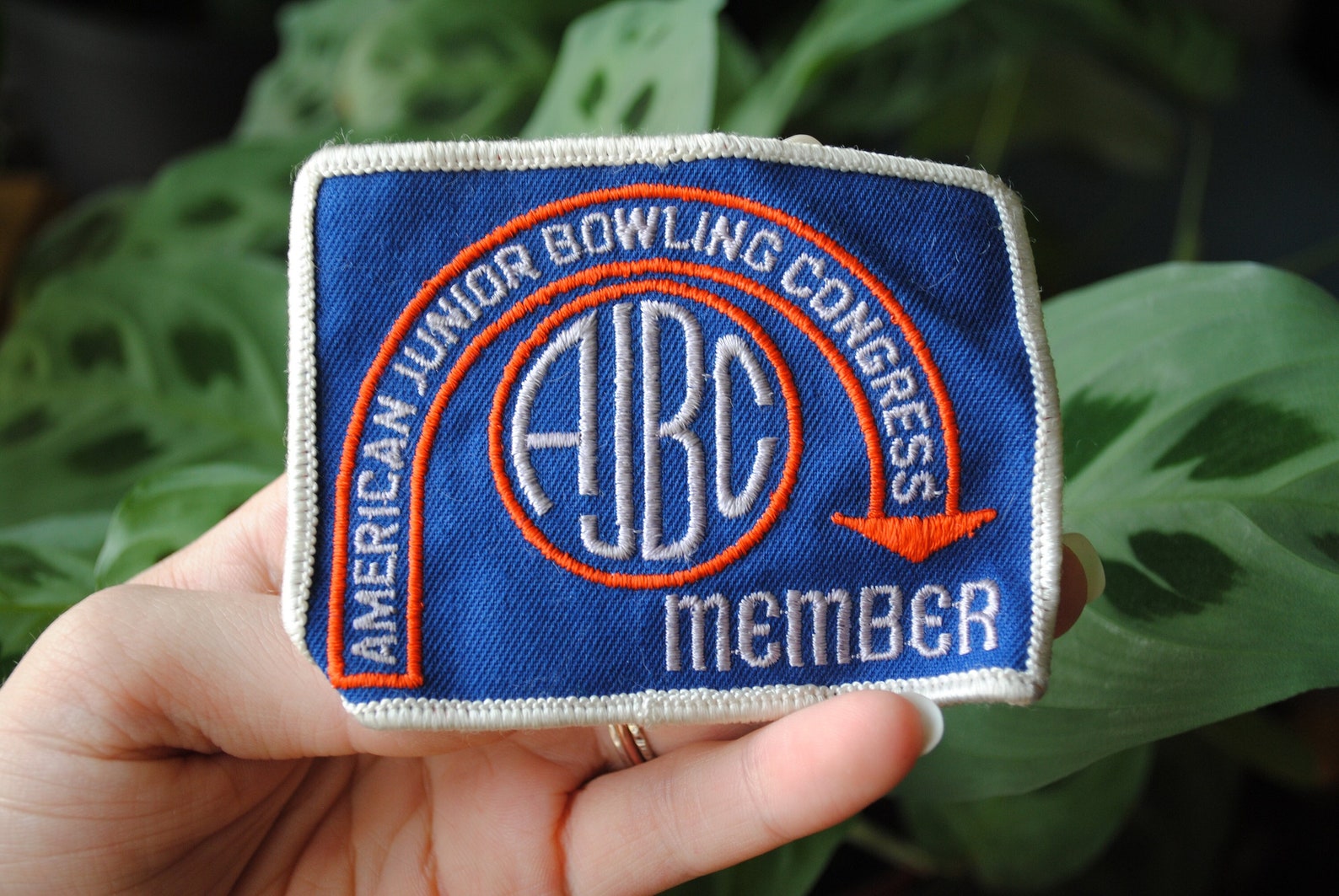 Vintage AJBC Member Patch - American Junior Bowling Congress - Vintage ...