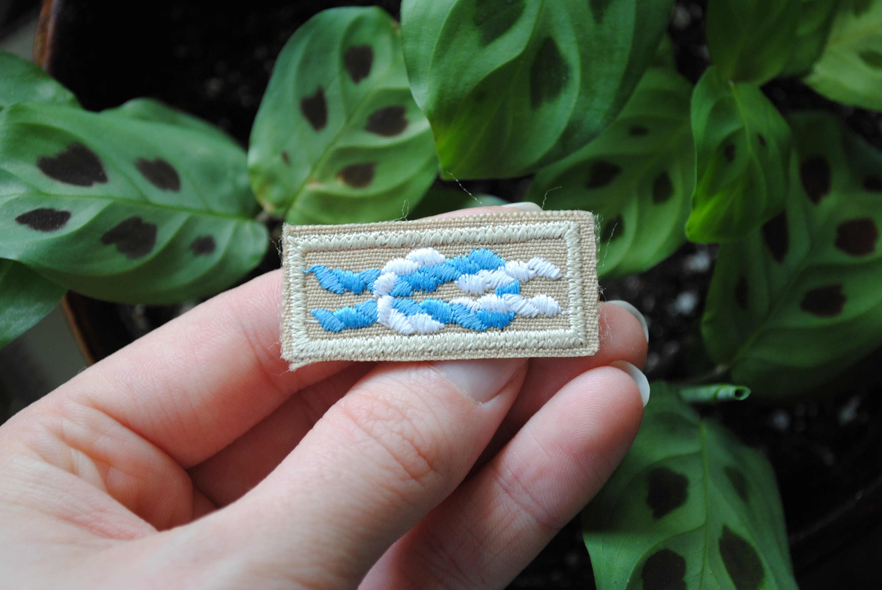 Vintage Boy Scouts Silver Beaver Award Patch Knot Award - Etsy