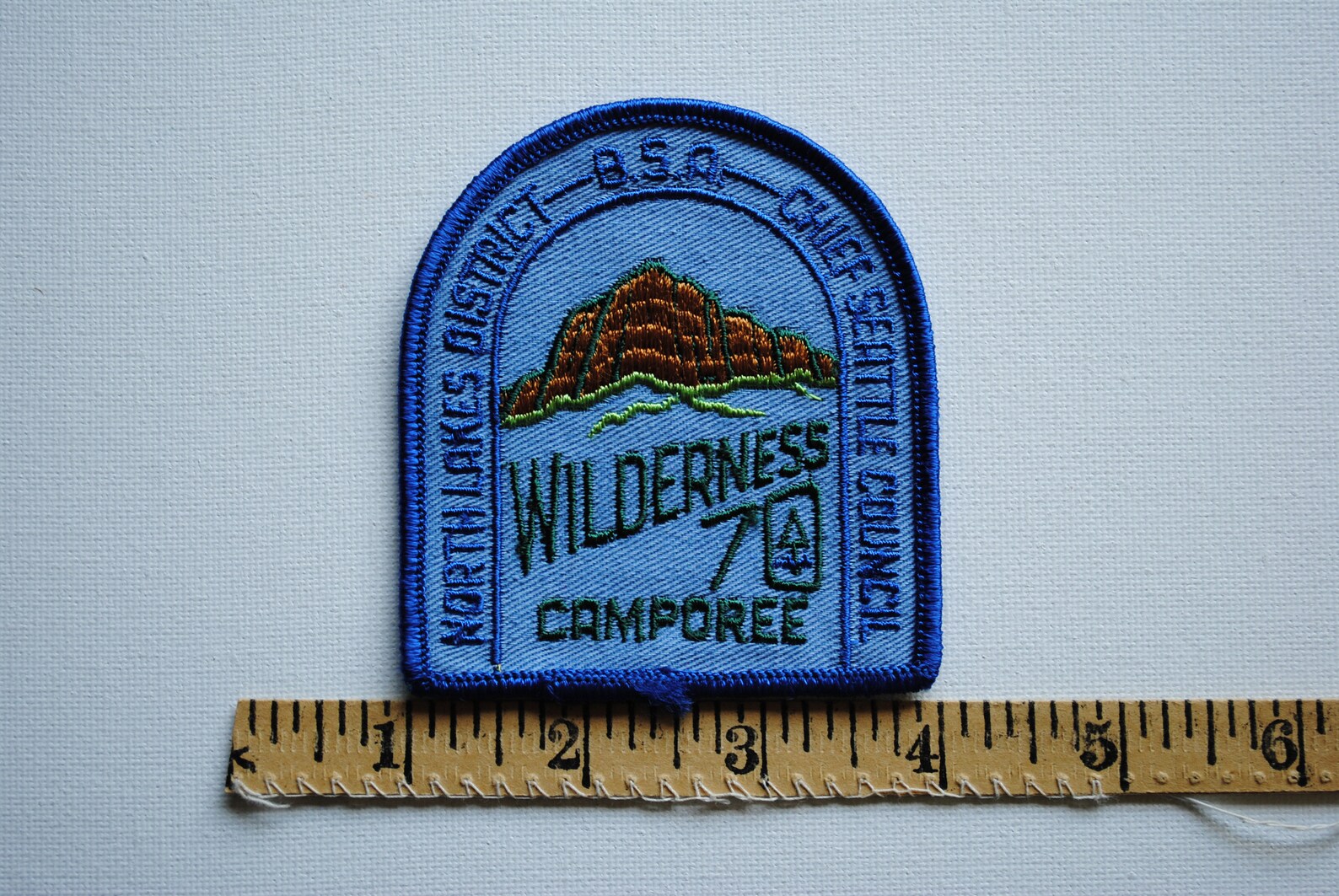 Vintage Chief Seattle Council BSA Patch Northlakes District - Etsy