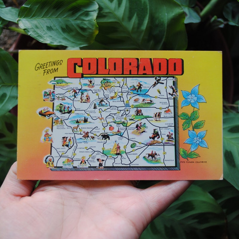 Colorado Postcards - Etsy
