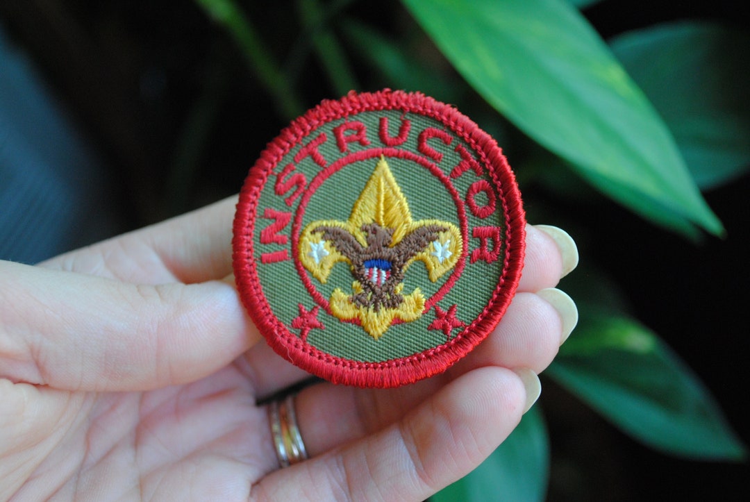 Vintage Instructor Patch - Boy Scouts of America - BSA Patch - 1970's ...