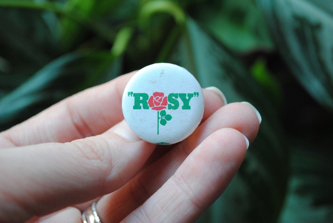 1972 Albert Dean Rosellini 'rosy' Pin - Vintage Washington Political ...