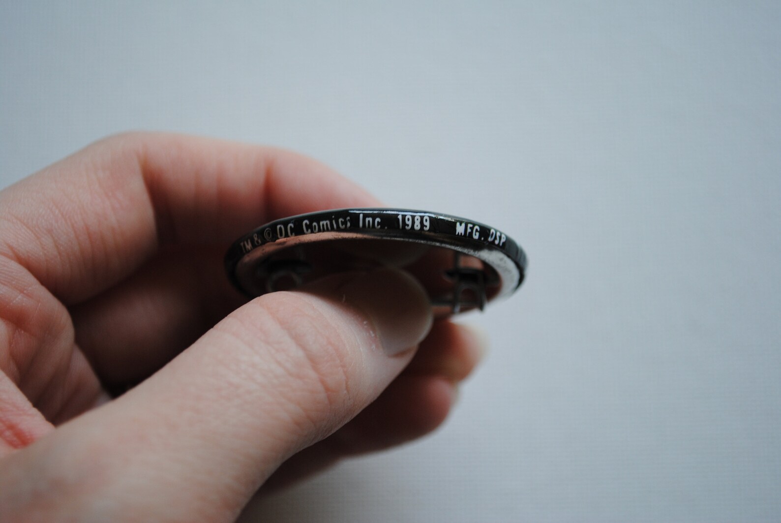 1989 Batman With Batmobile Button DC Comics Inc Michael | Etsy