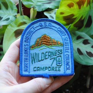 Vintage Chief Seattle Council BSA Patch - Northlakes District ...