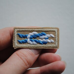 Vintage Boy Scouts Silver Beaver Award Patch Knot Award - Etsy