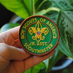 Vintage Junior Assistant Scoutmaster Patch - Boy Scouts of America ...