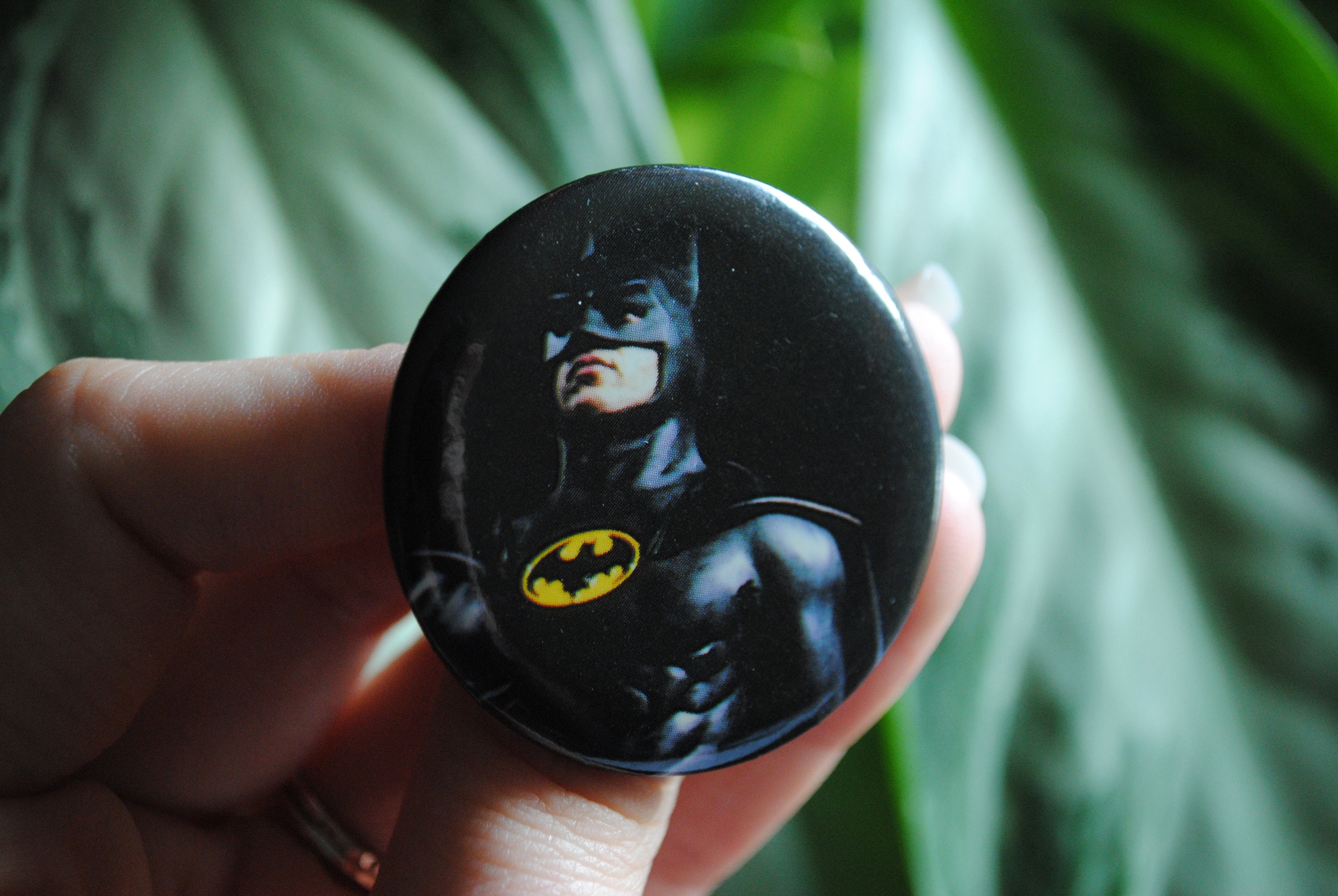 1989 Batman Button DC Comics Inc Michael Keaton Tim | Etsy