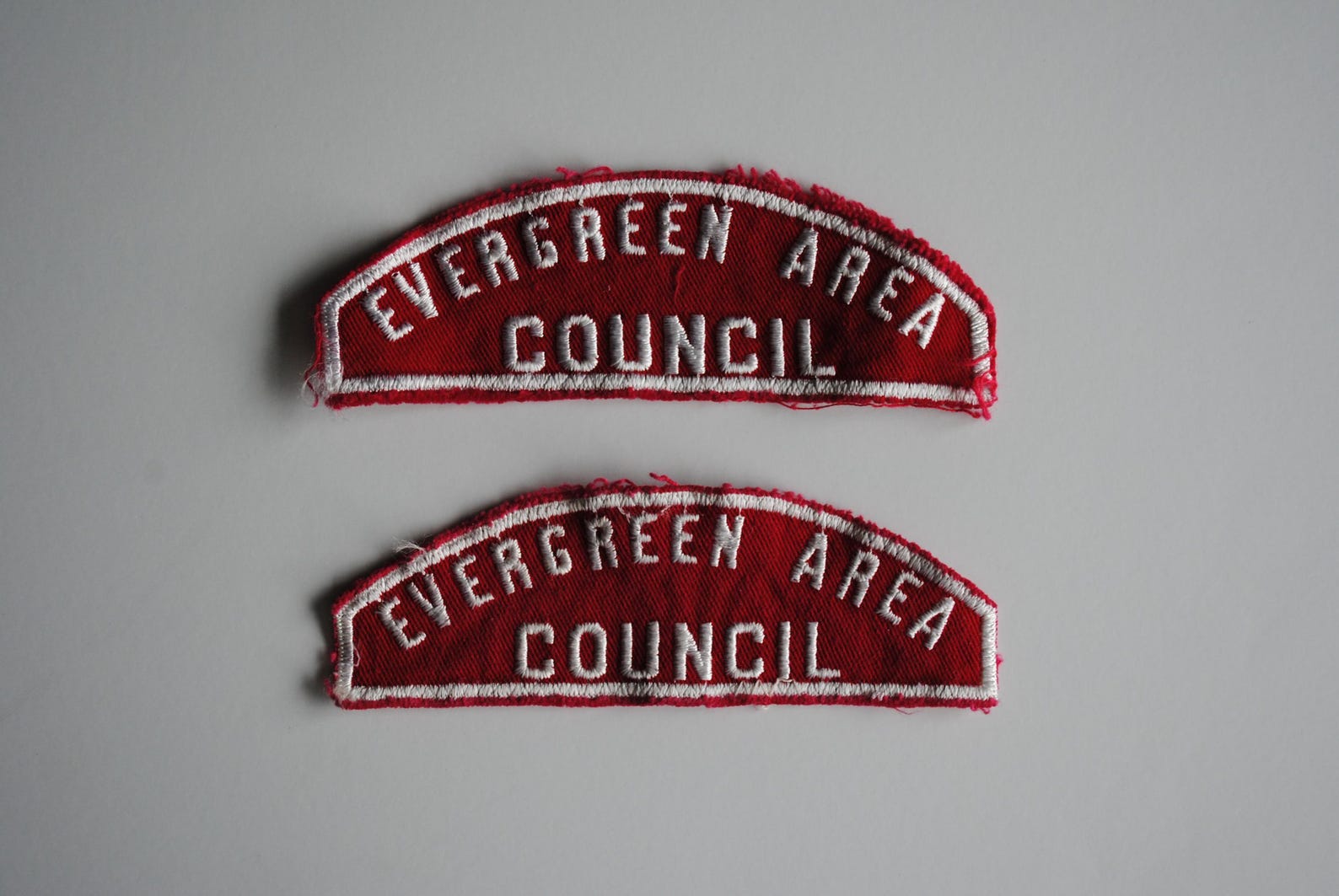 Vintage Evergreen Area Council Washington BSA Shoulder Patch - Full ...