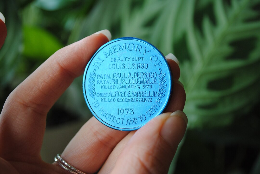 1973 New Orleans Police in Memory of Coin - Louis J. Sirgo - Persigo ...