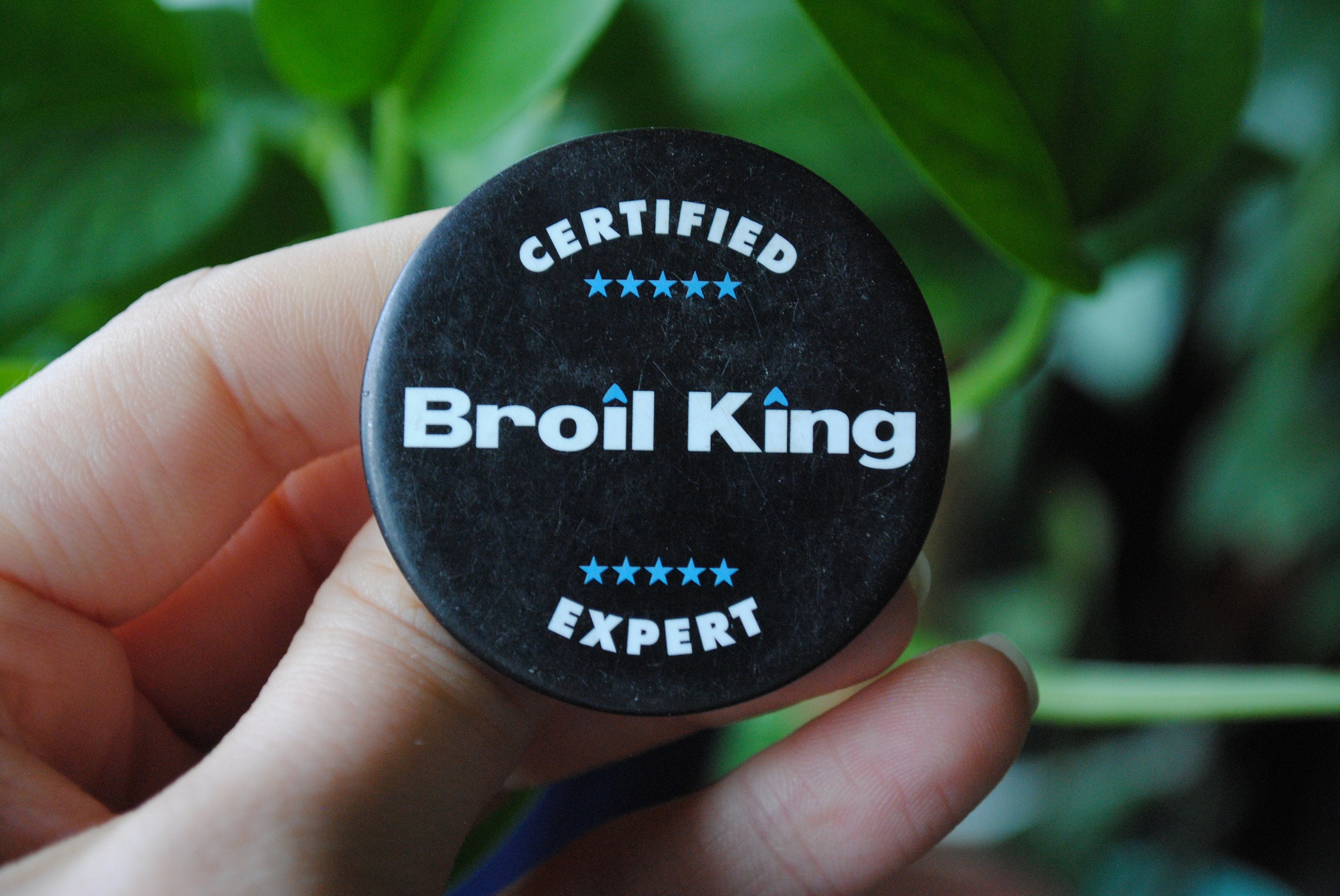 Vintage Broil King Pin Back Button - Certified Expert - BBQ Grill Sales ...