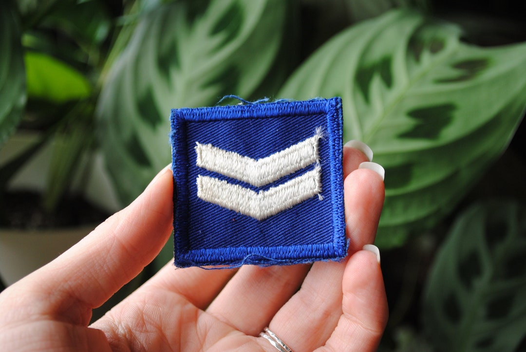 Vintage Civil Air Patrol Cadet First Class Rank Patch - CA1C - Blue and ...