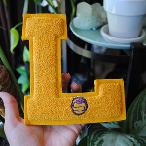 Vintage L Patch Letterman's Jacket Patch Basketball - Etsy