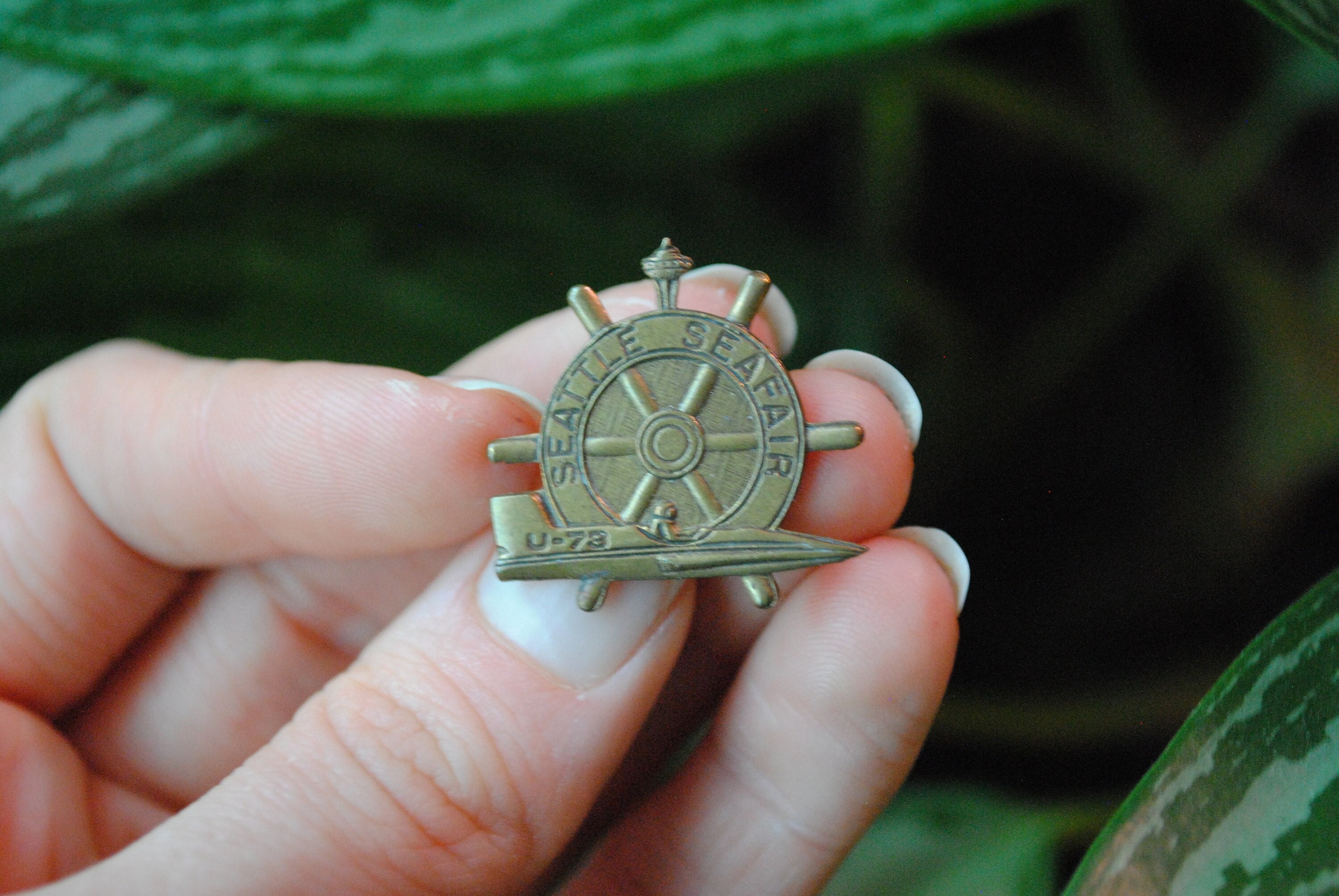 Vintage Metal Seattle Seafair Pin U-73 Hydroplane Space | Etsy