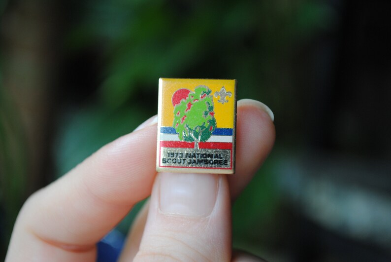 1973 National Boy Scout Jamboree Pin - ID & PA - Vintage Lapel Pin ...