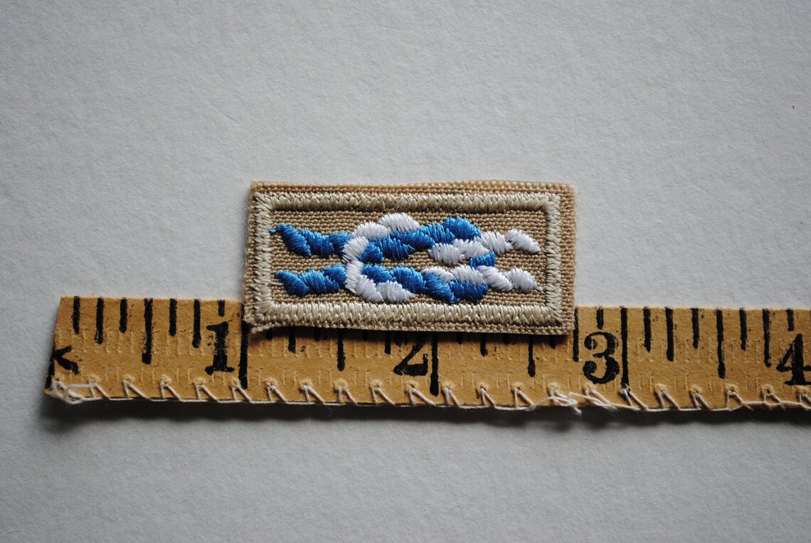 Vintage Boy Scouts Silver Beaver Award Patch Knot Award - Etsy