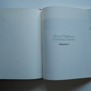 1979 Grand Diplôme Cooking Course Book - Volume 1 - Grolier Enterprises ...