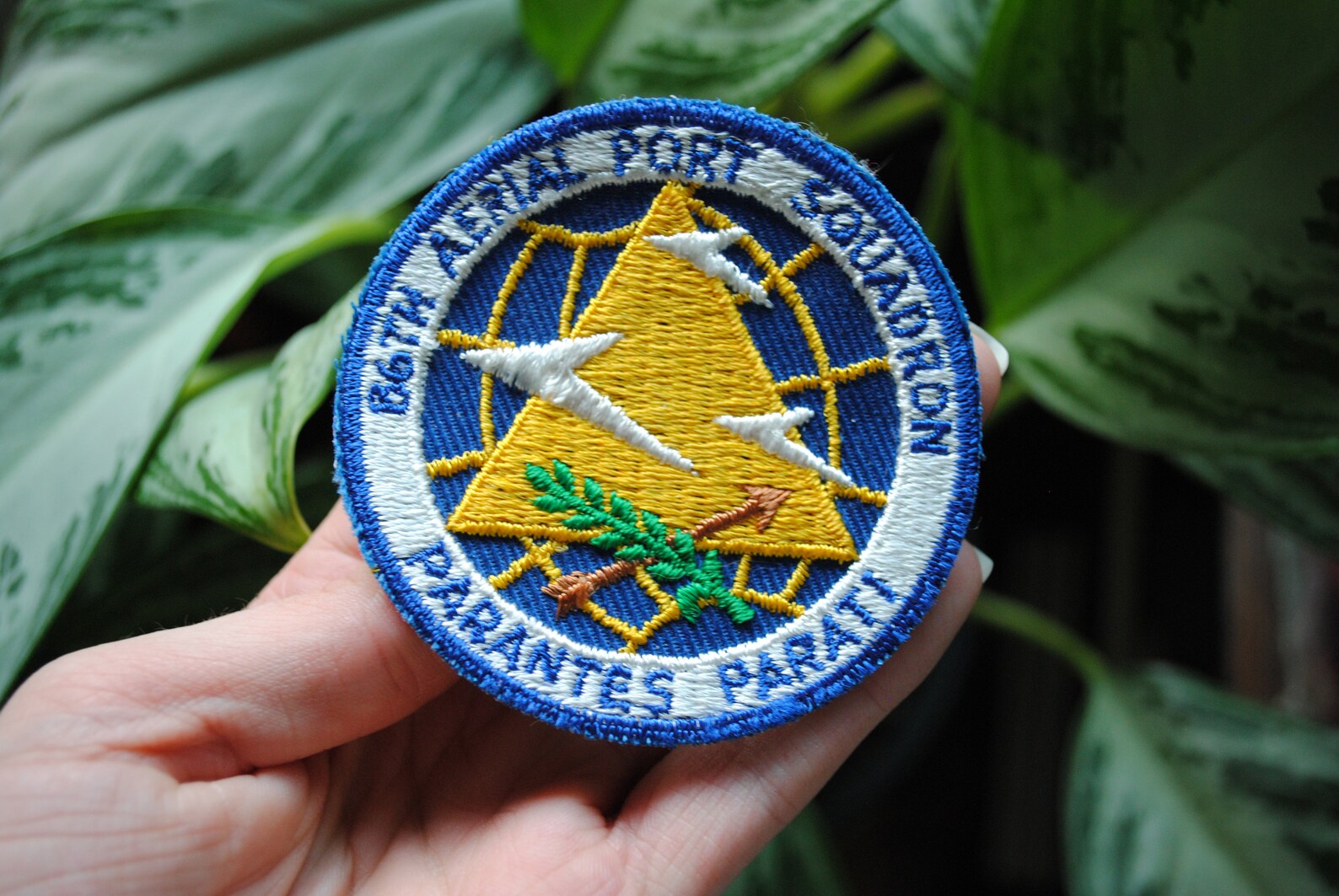 Vintage 86th Aerial Port Squadron Patch Parantes Parati - Etsy