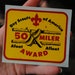 Original Boy Scouts of America 50 Miler Award Travel Decal - Etsy