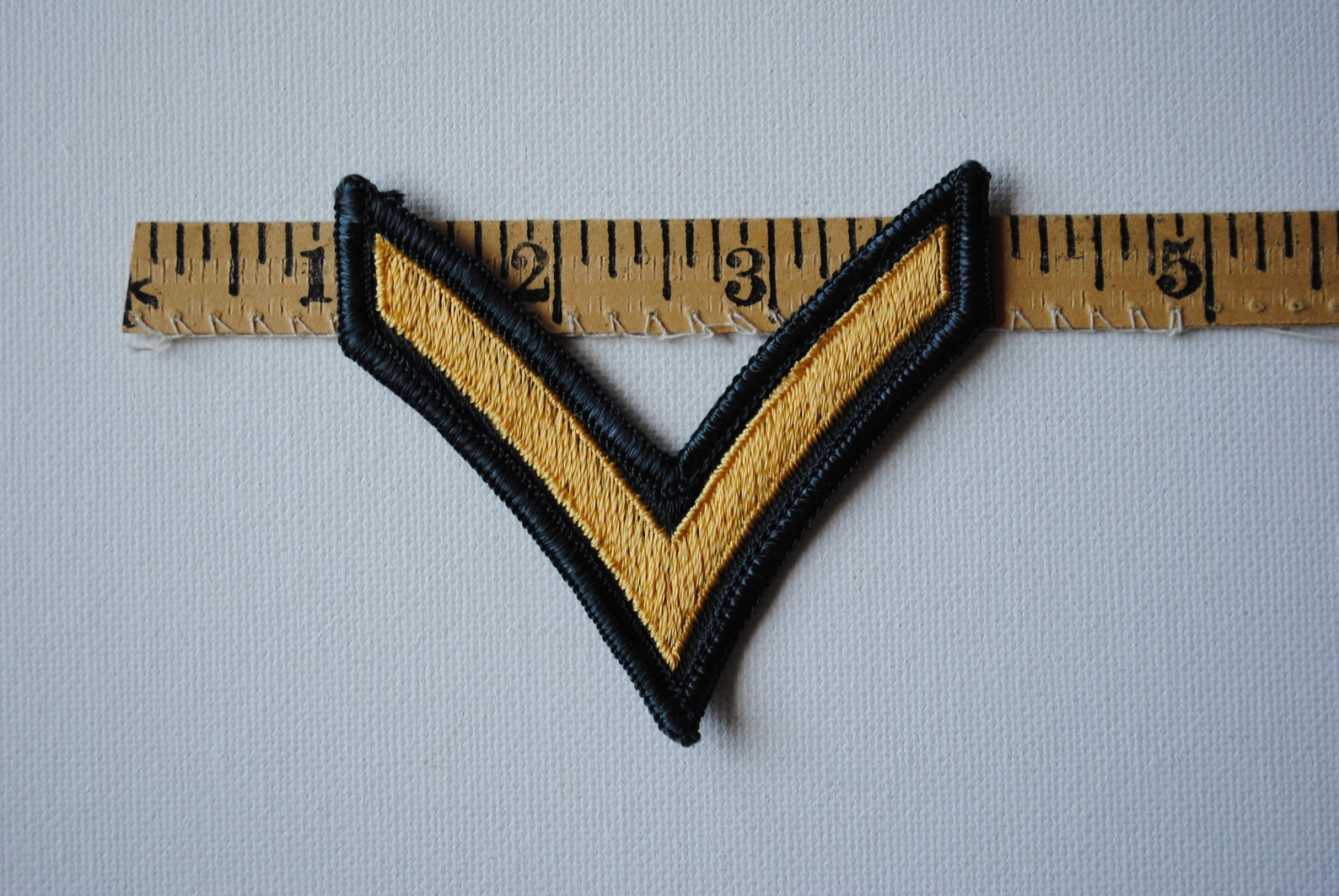 Vintage US Army Private Second Class Rank Patch PV2 Green - Etsy