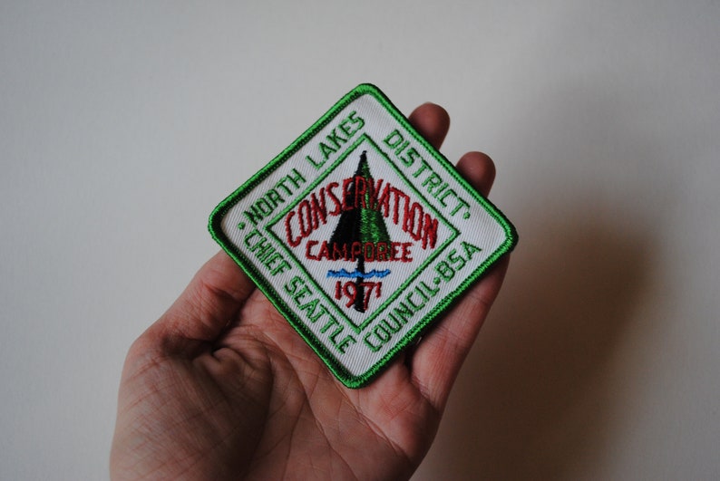 Vintage Chief Seattle Council BSA Patch Northlakes District - Etsy