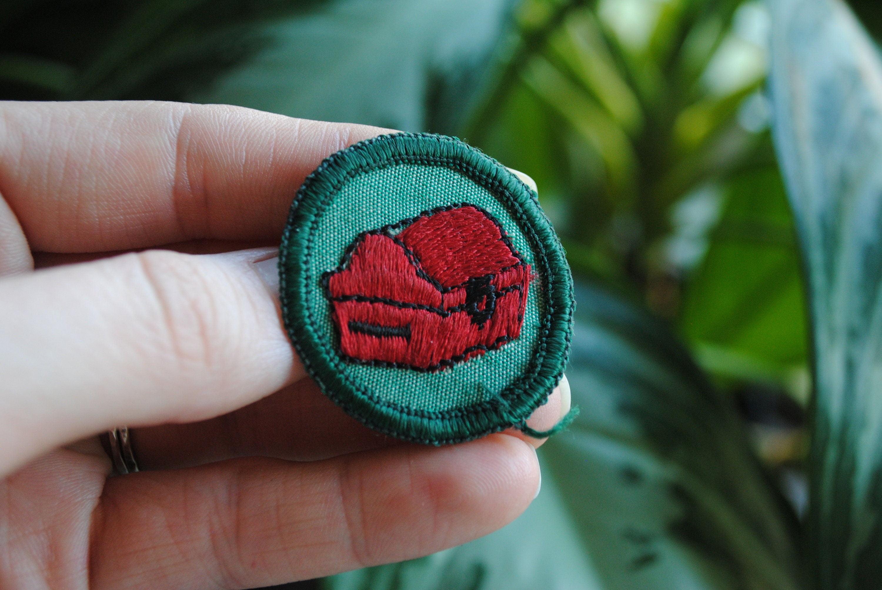 Vintage Girl Scouts Collector Merit Badge Green Fabric - Etsy