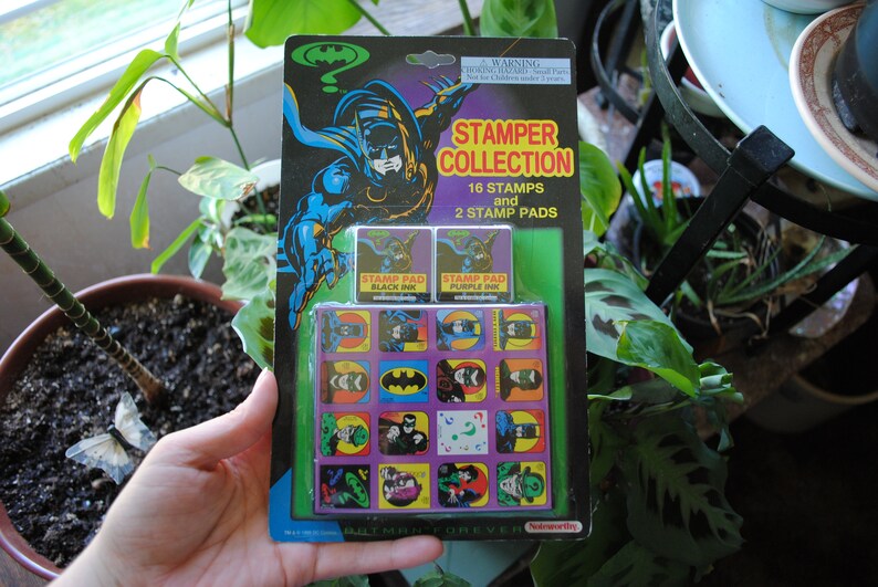 1995 Batman Forever Stamper Collection 16 Stamps and 2 Stamp - Etsy