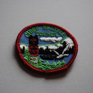 Vintage Chief Seattle Council - Boy Scouts of America Patch - Totem ...