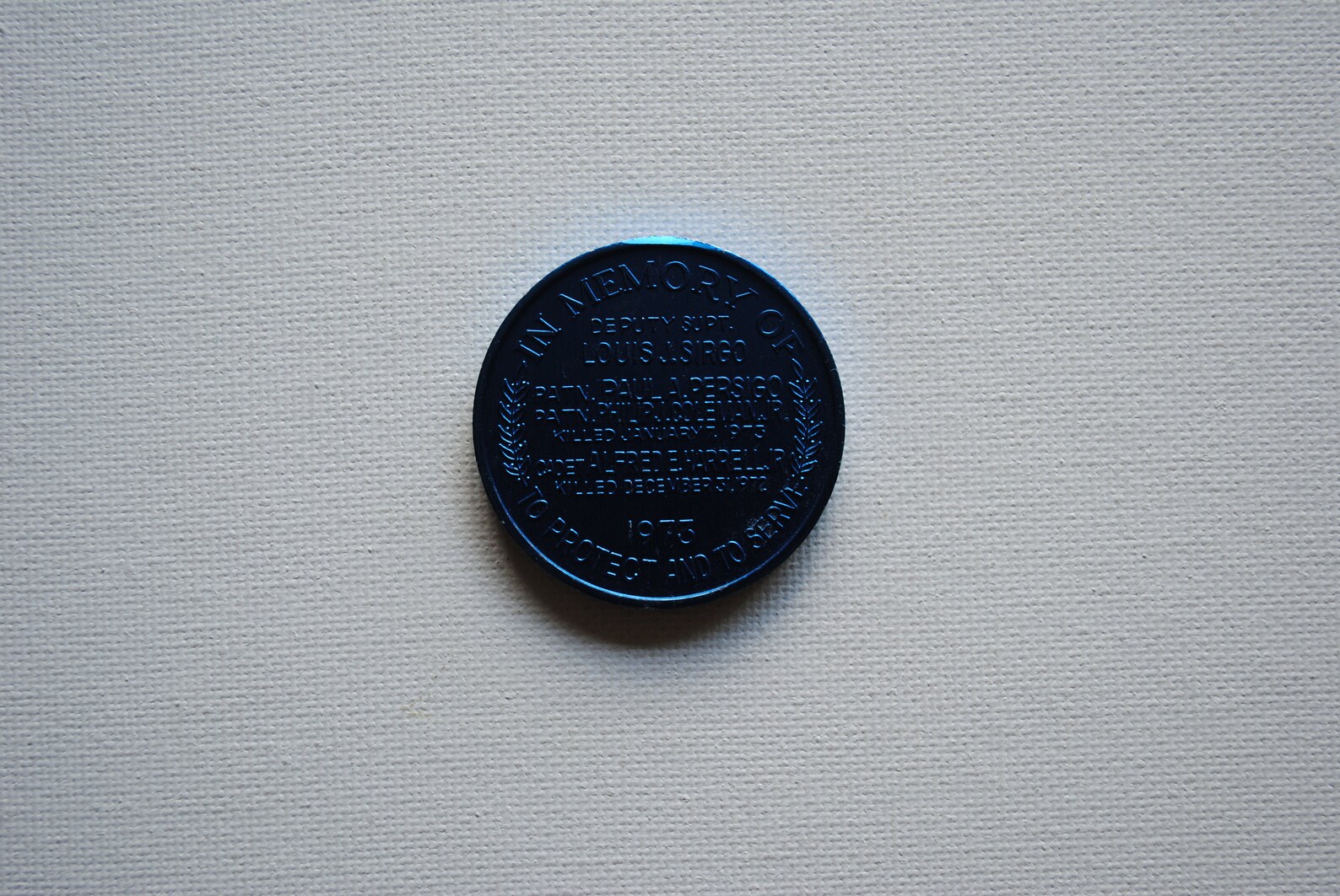 Vintage New Orleans Police in Memory of Coin Louis J. Sirgo | Etsy