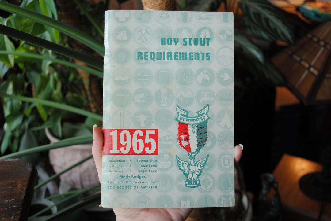 1965 Boy Scout Requirements Handbook - Merit Badges - Tenderfoot - Star ...