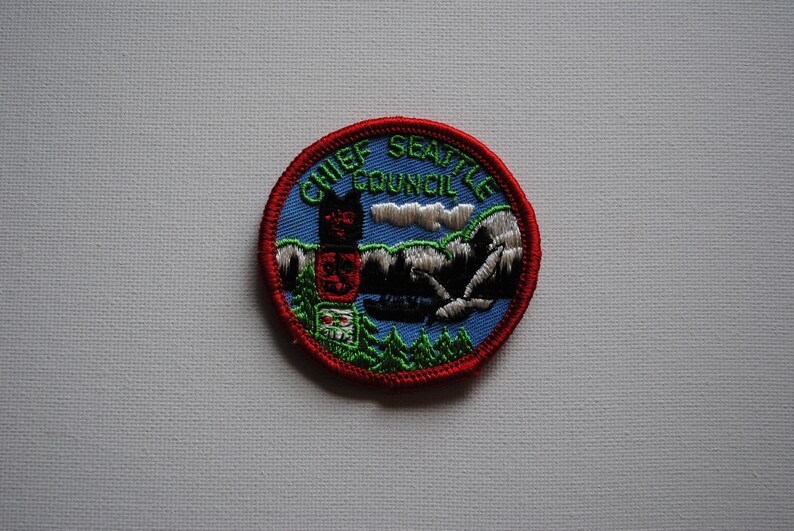 Vintage Chief Seattle Council Boy Scouts of America Patch | Etsy
