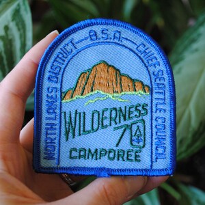 Vintage Chief Seattle Council BSA Patch - Northlakes District ...