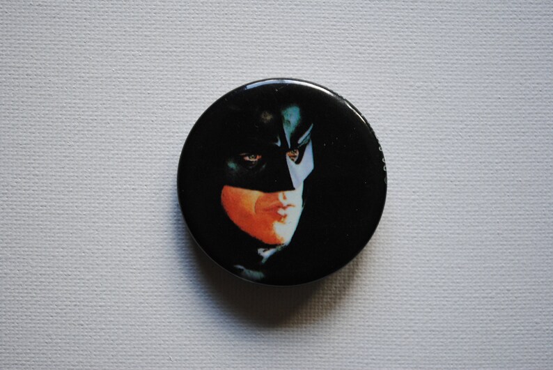 1989 Batman Button DC Comics Inc Michael Keaton Tim | Etsy