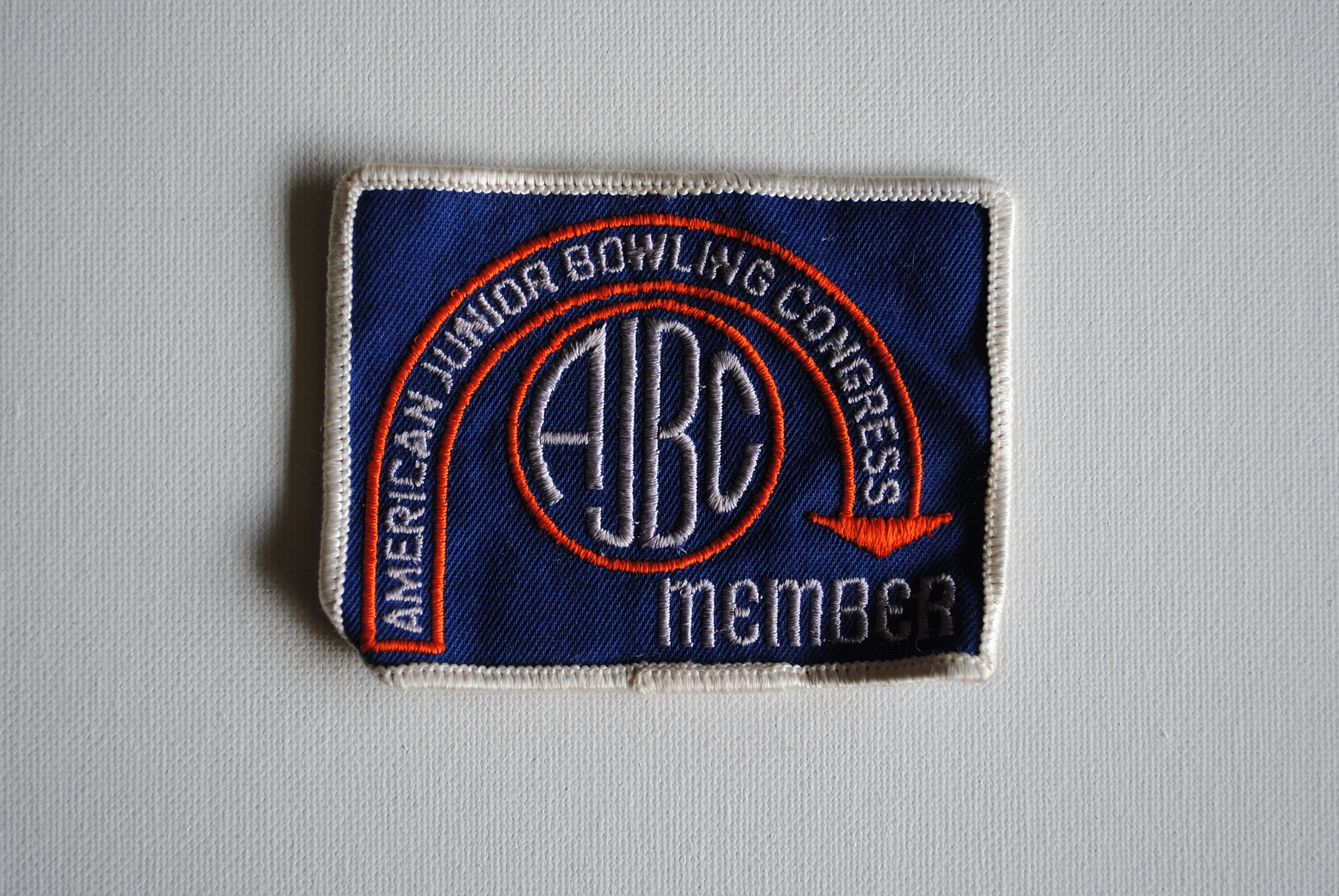 Vintage AJBC Member Patch - American Junior Bowling Congress - Vintage ...