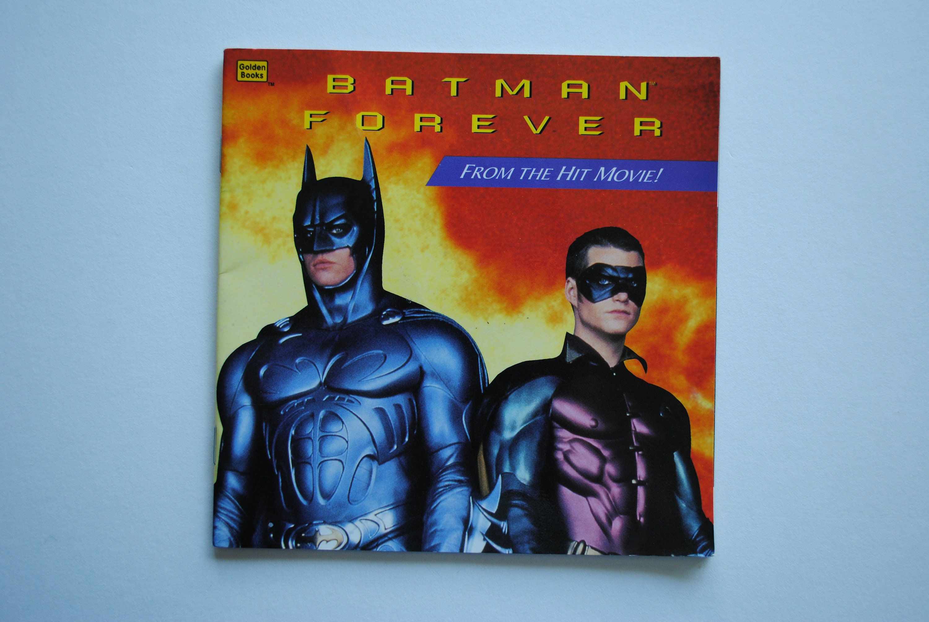1995 Batman Forever - From the Hit Movie - Golden Books - Look-look ...