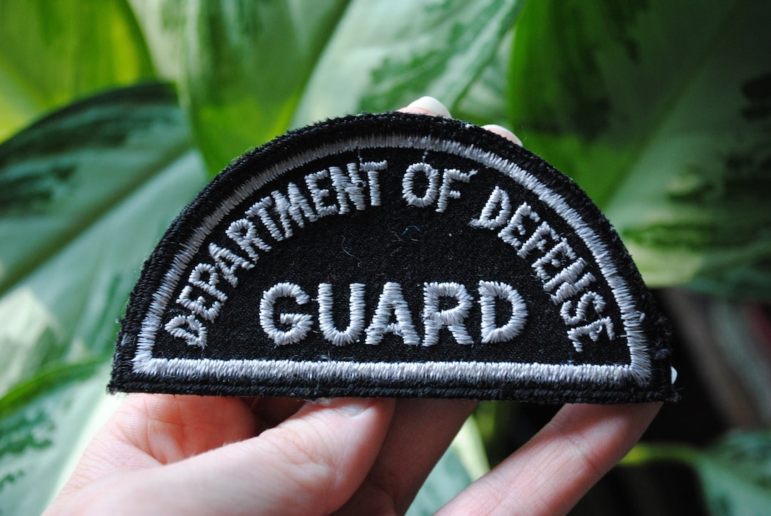 Vintage US Department of Defense Guard Police Patch Law Enforcement ...