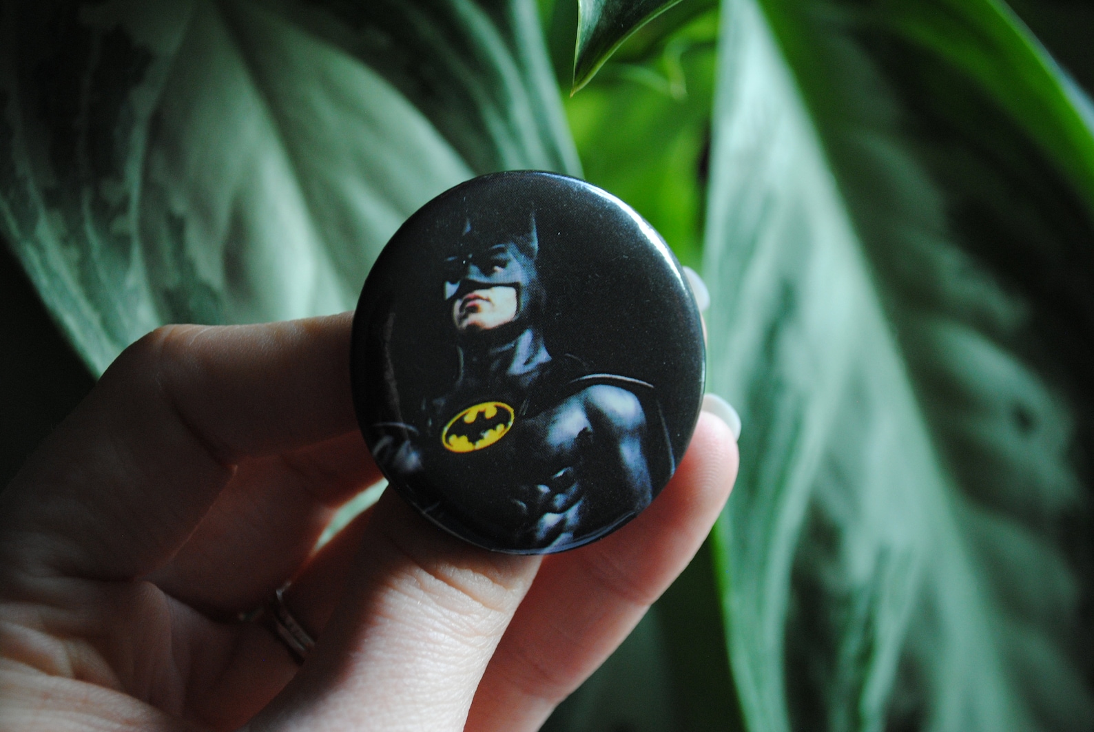 1989 Batman Button DC Comics Inc Michael Keaton Tim | Etsy