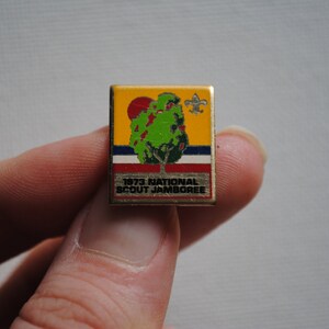 1973 National Boy Scout Jamboree Pin - ID & PA - Vintage Lapel Pin ...