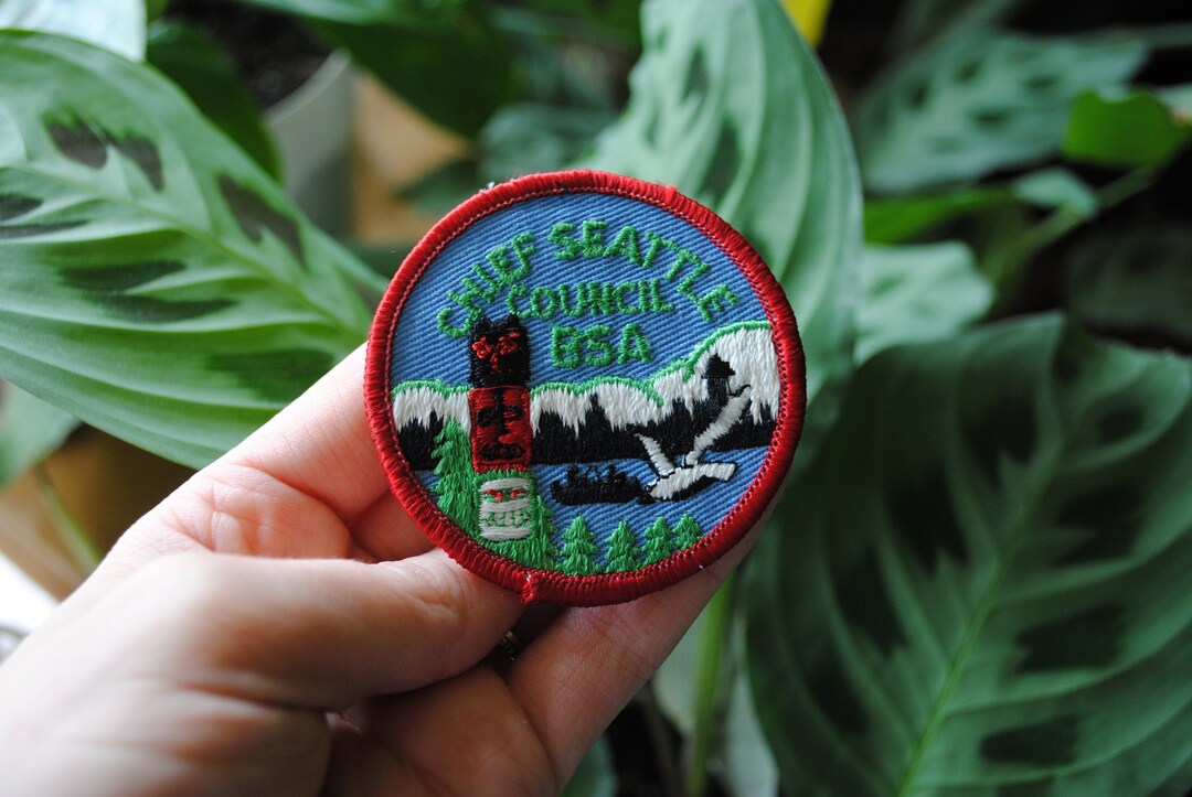 Vintage Chief Seattle Council BSA - Boy Scouts of America Patch - Totem ...