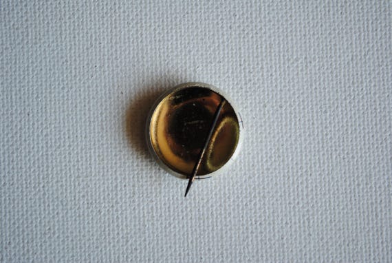 Vintage Japan Flag Pin Back Button - Flags Of The Wor… - Gem