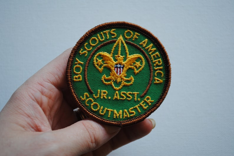 Vintage Junior Assistant Scoutmaster Patch - Boy Scouts of America ...